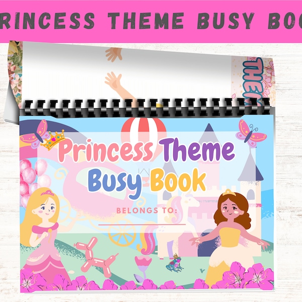 Busy Book Printable - Etsy