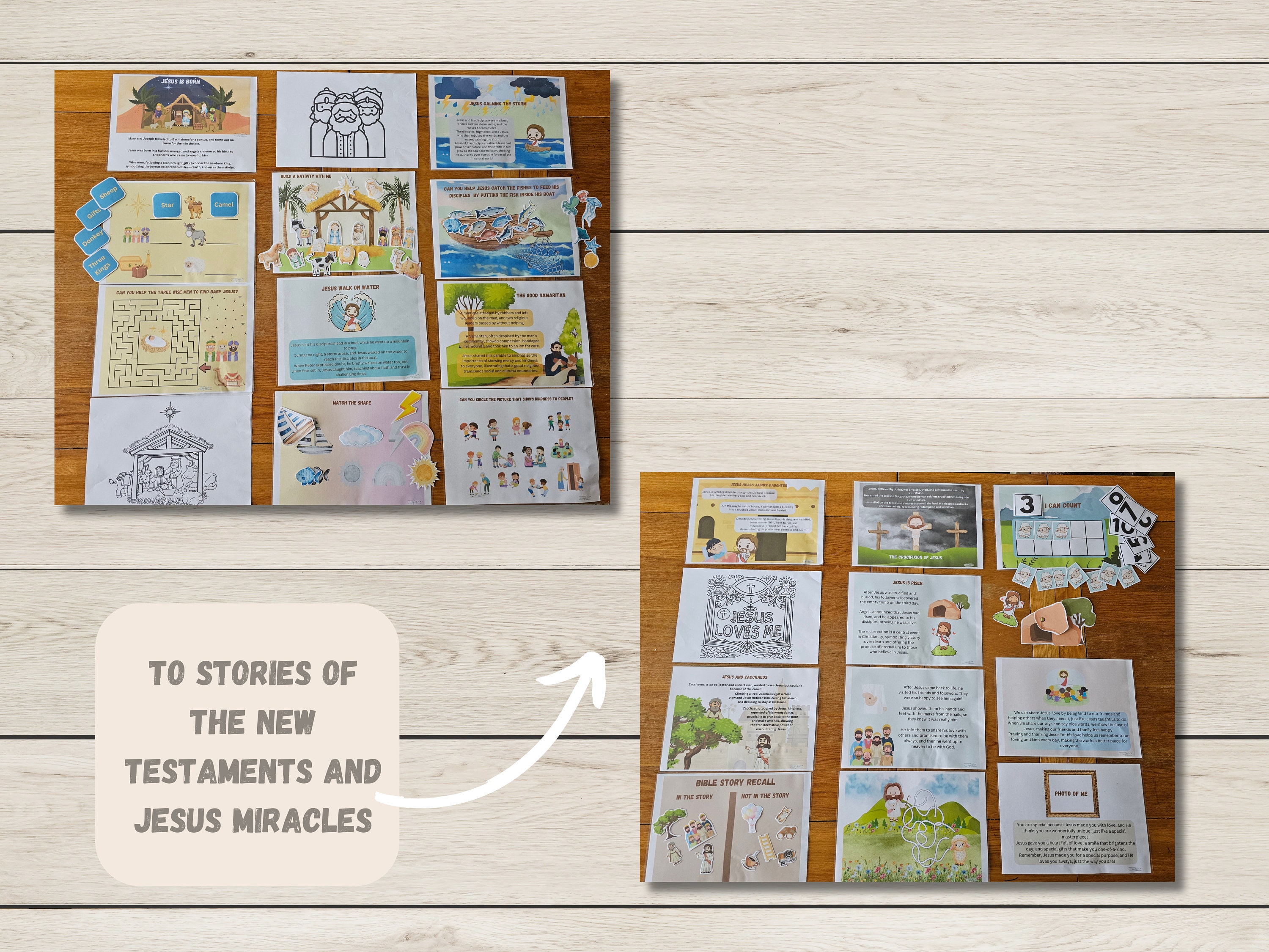 My First Bible Stories Busy Book Printable Church Ministry Sunday ...