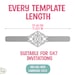Set of 30 Belly Band Cutout Templates SVG, Belly Band Svg Bundle ...