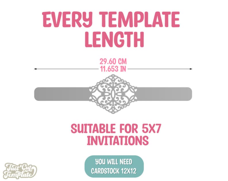 Set of 30 Belly Band Cutout Templates SVG Belly Band Svg - Etsy