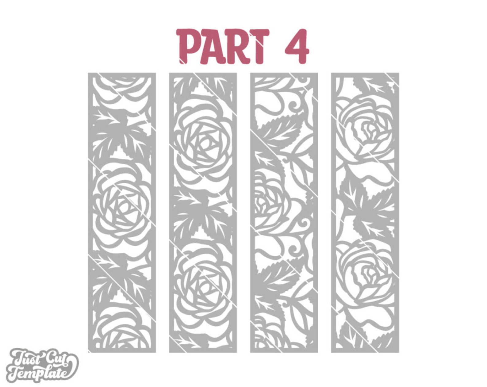 LESEZEICHEN SVG Vorlagen Set 28 Laser cut Wand Grill Panel - Etsy.de