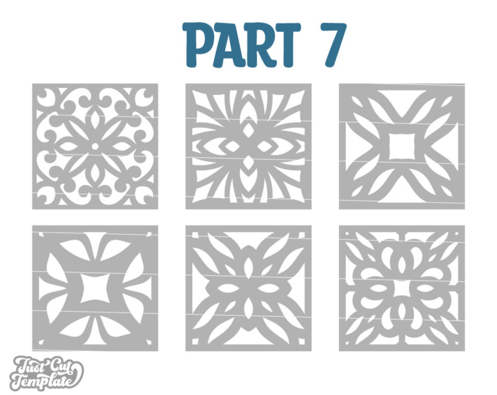 42 Panel Collection Set Square Panels Svg Dxf Laser Cut - Etsy