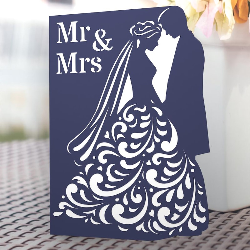 Bride Couple Dxf - Etsy