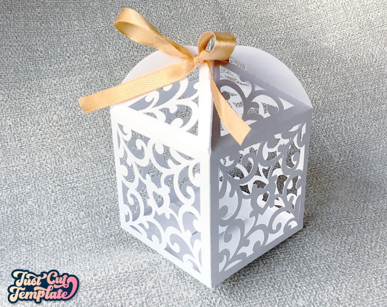 Wedding Favor Box SVG Happy Birthday Favor Box Party Favor - Etsy