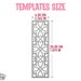Patterned Panels Bundle, 10 Decorative Panels DXF SVG, Vector Files ...