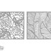 16 Square Panel Set SVG DXF, Laser Cut Decorative Panel Templates ...