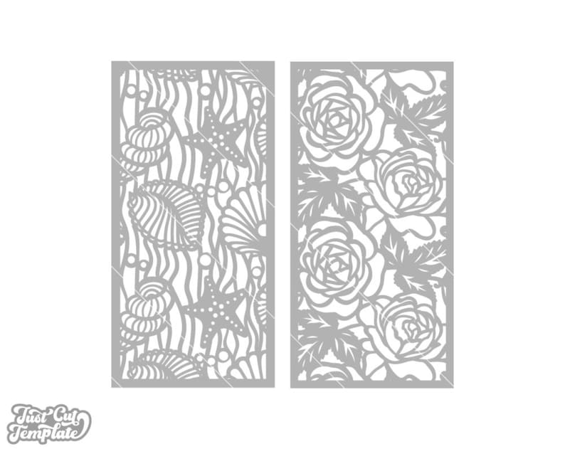 16 Laser Cut Panel Templates SVG Panels Set 1:2 Vector - Etsy UK