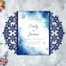 Gate Fold Wedding Invitation SVG, Door Gate Card Cricut Template ...