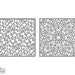 16 Square Panel Set SVG DXF, Laser Cut Decorative Panel Templates ...