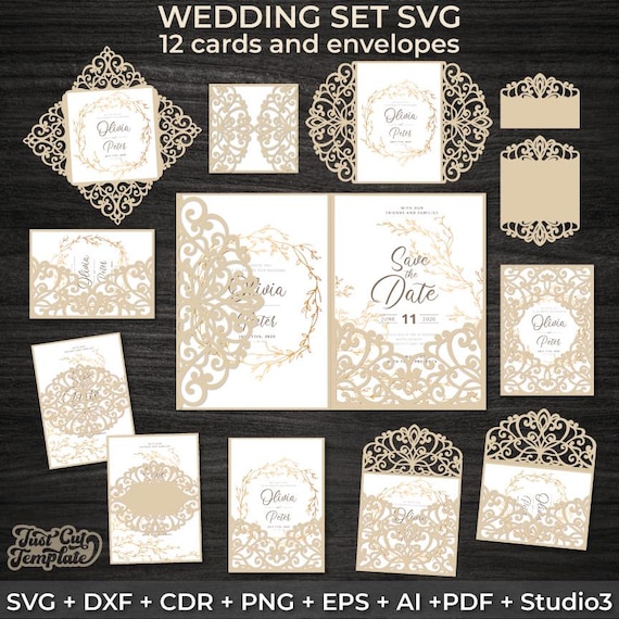 Archivos Svg Para Invitaciones De Boda Así Comienza Nuestra Historia