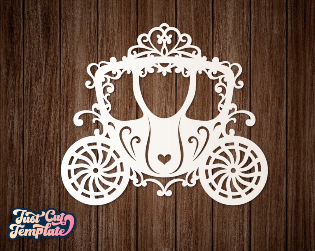 Princess Carriage SVG, Princess Coach Svg, Princess Birthday Svg ...