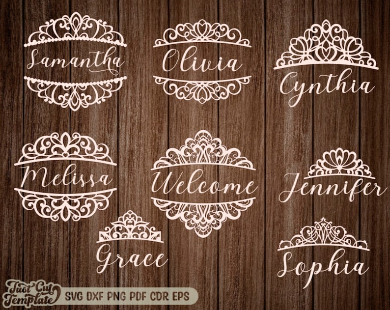Tiara SVG Set Tiara Princess Crown Princess SVG Tiara for - Etsy