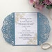 Gate Card 5x7, Lace Wedding Invitation SVG, Gate Fold Card, Luxury ...