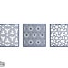 24 Islamic Patterns, Arabic and Moroccan Decorative Square Panels ...