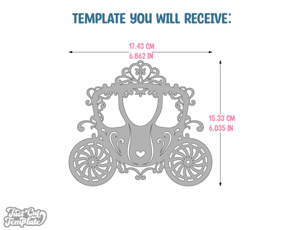 Princess Carriage SVG, Princess Coach Svg, Princess Birthday Svg ...