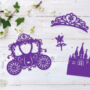 Princess Set SVG Cricut, Princess Birthday Bundle Svg, Princess ...