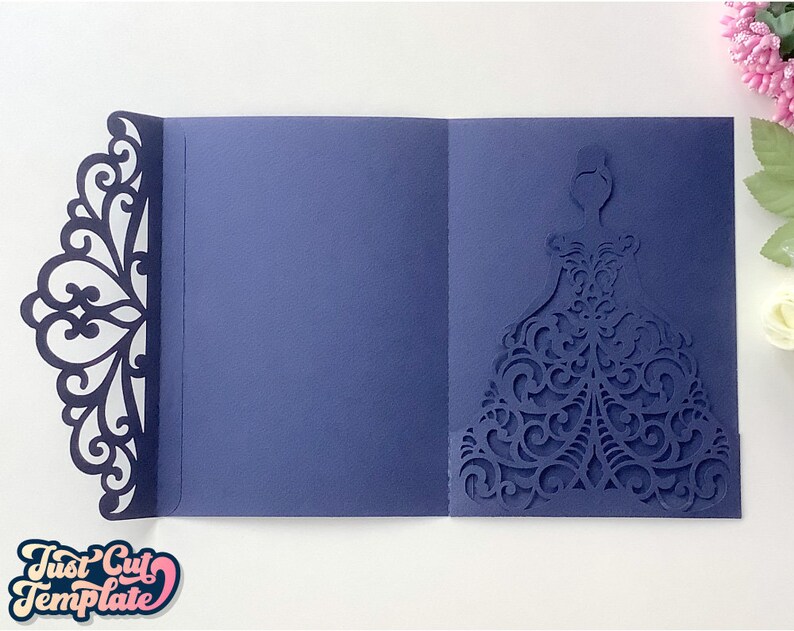 Princess Party Invitation SVG 5x7 Quinceanera Invitation Svg - Etsy