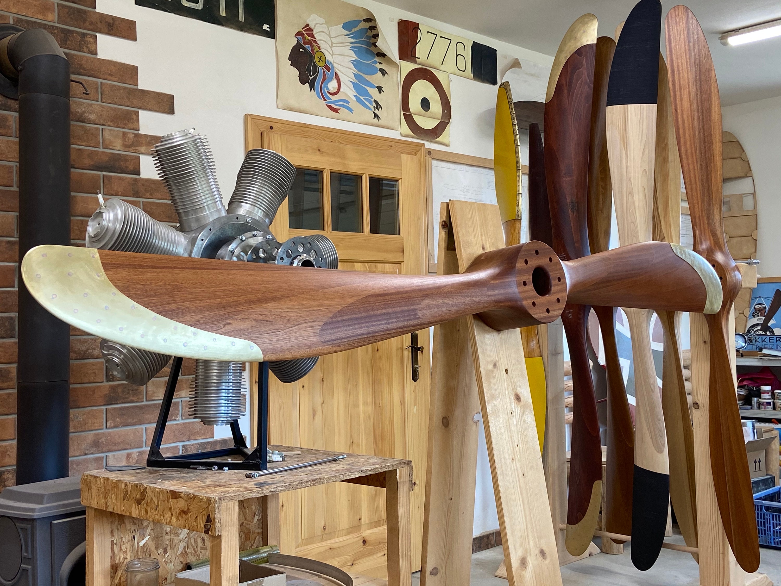 1917 lang Sopwith Camel Authentic Airplane Propeller - Etsy