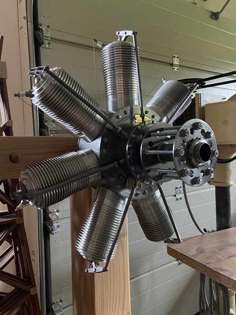 1909 WW1 Aero Radial Rotary Engine Gnome 7 Omega - Etsy