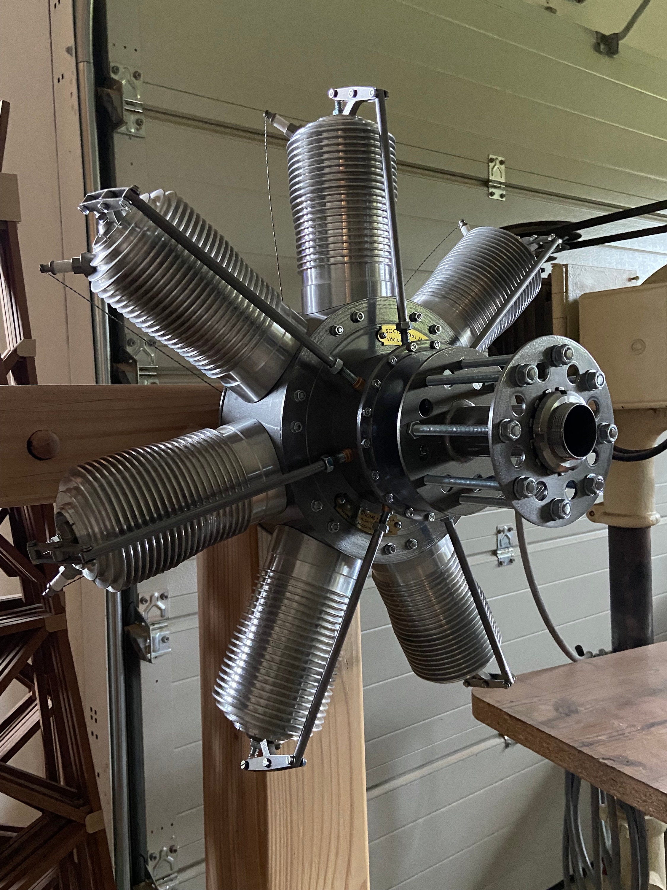 1909 WW1 Aero Radial Rotary Engine Gnome 7 Omega - Etsy