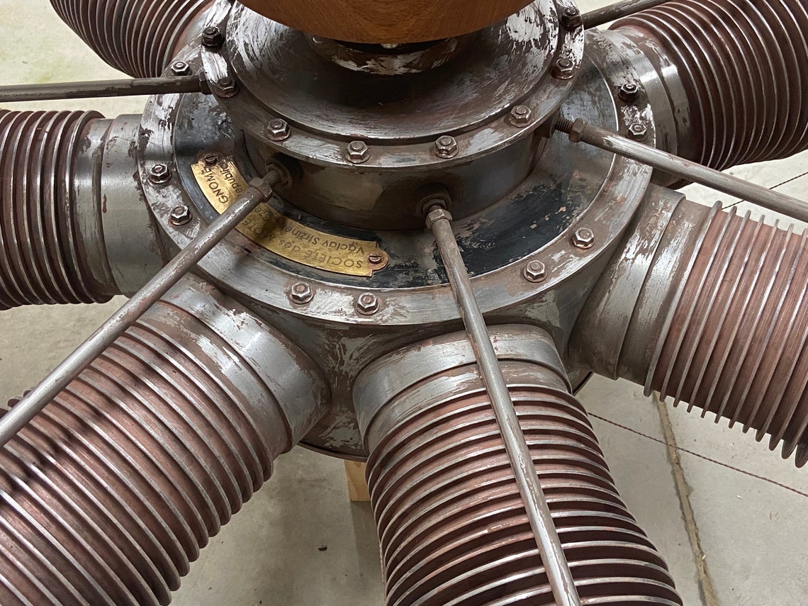 1909 WW1 Aero Radial Rotary Engine Gnome 7 Omega - Etsy UK