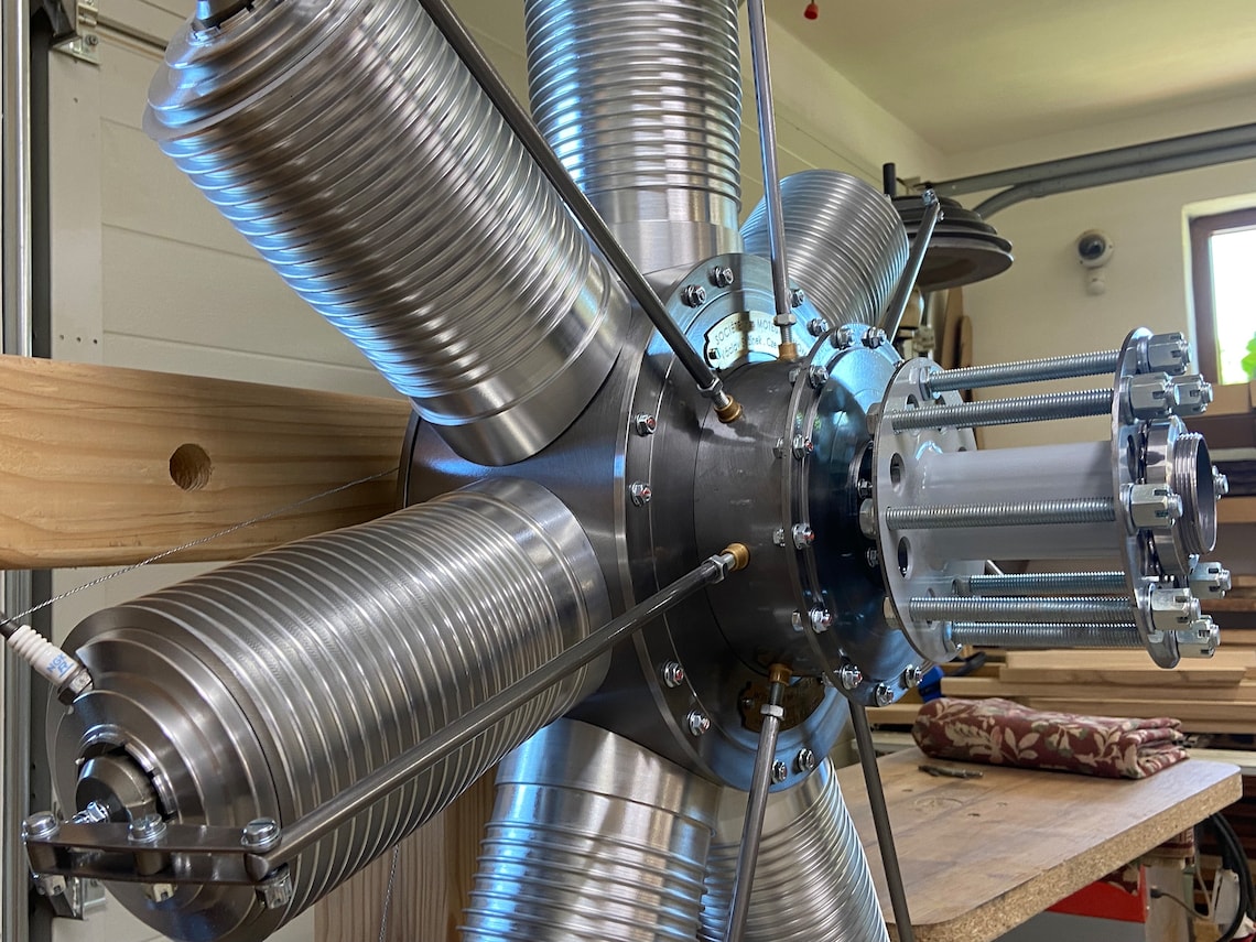 1909 WW1 Aero Radial Rotary Engine Gnome 7 Omega - Etsy