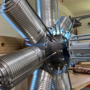 1909 WW1 Aero Radial Rotary Engine Gnome 7 Omega - Etsy