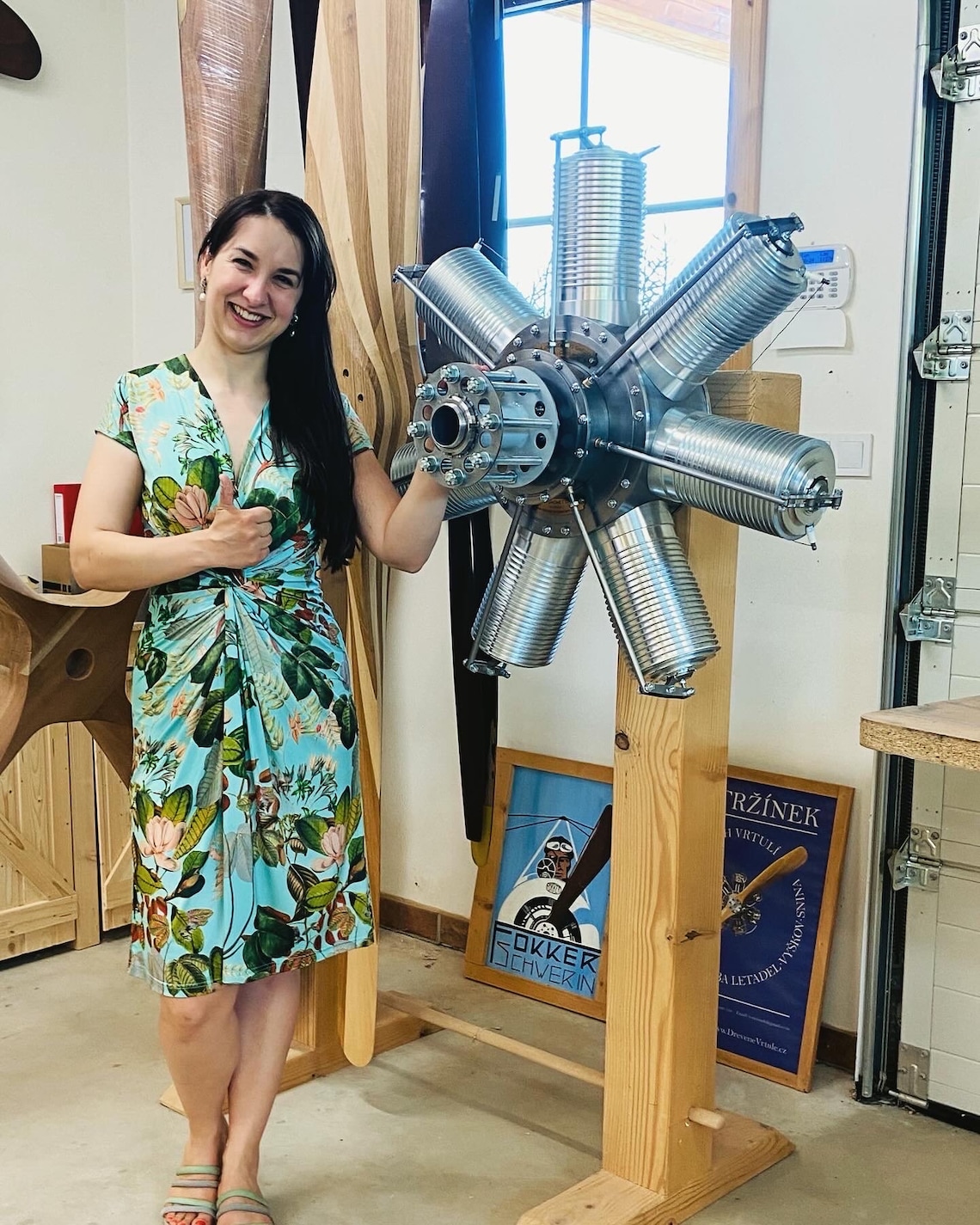 1909 WW1 Aero Radial Rotary Engine Gnome 7 Omega - Etsy