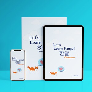 Learn Korean Bundle, Writing Practice Worksheets, Korean Study Pack ...