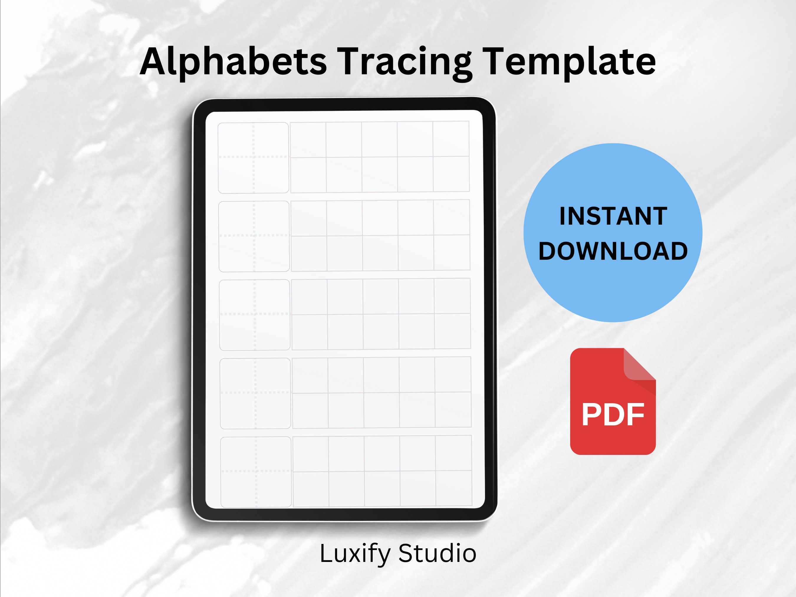 Alphabets Writing Template, Handwriting Practice Sheets Adult ...