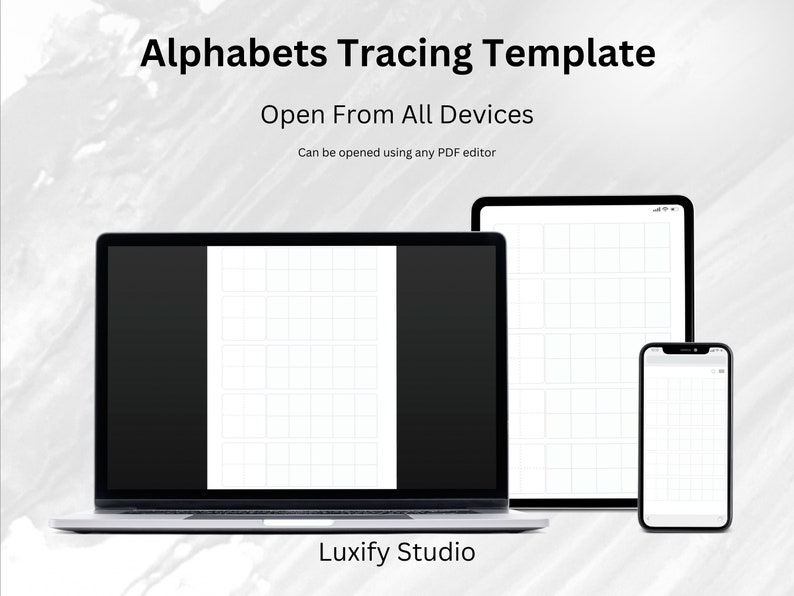 Alphabet Tracing Printable, Writing Practice Sheet, Handwriting ...