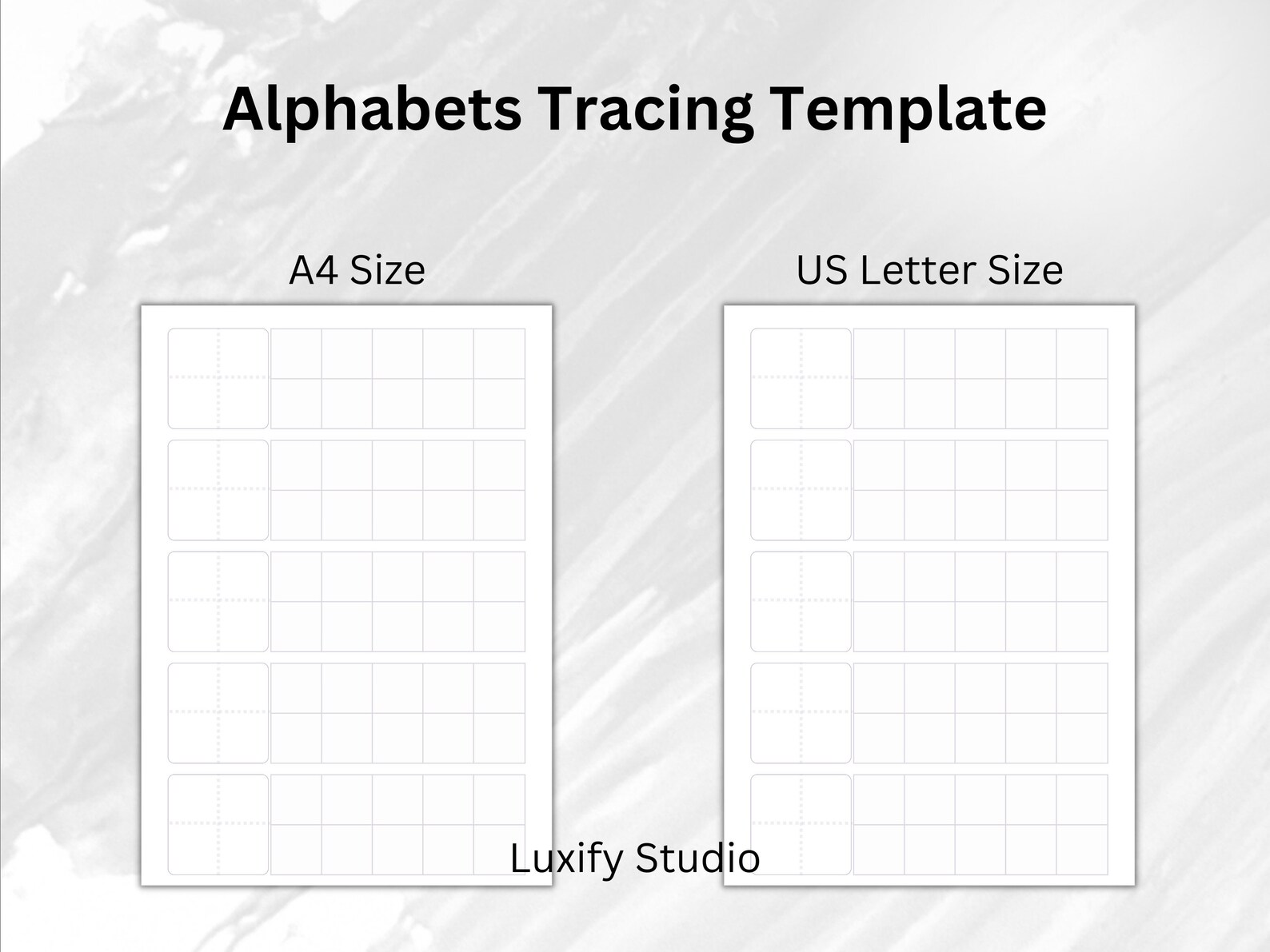 Alphabet Tracing Printable, Writing Practice Sheet, Handwriting ...