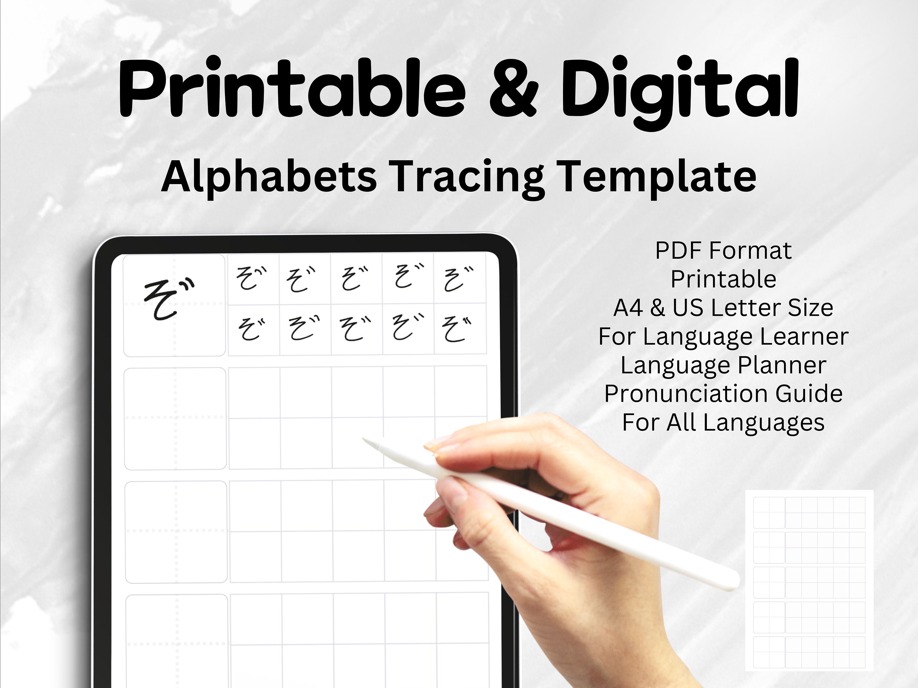 Learn Japanese, Alphabet Tracings Worksheet, Writing Practice Sheets ...