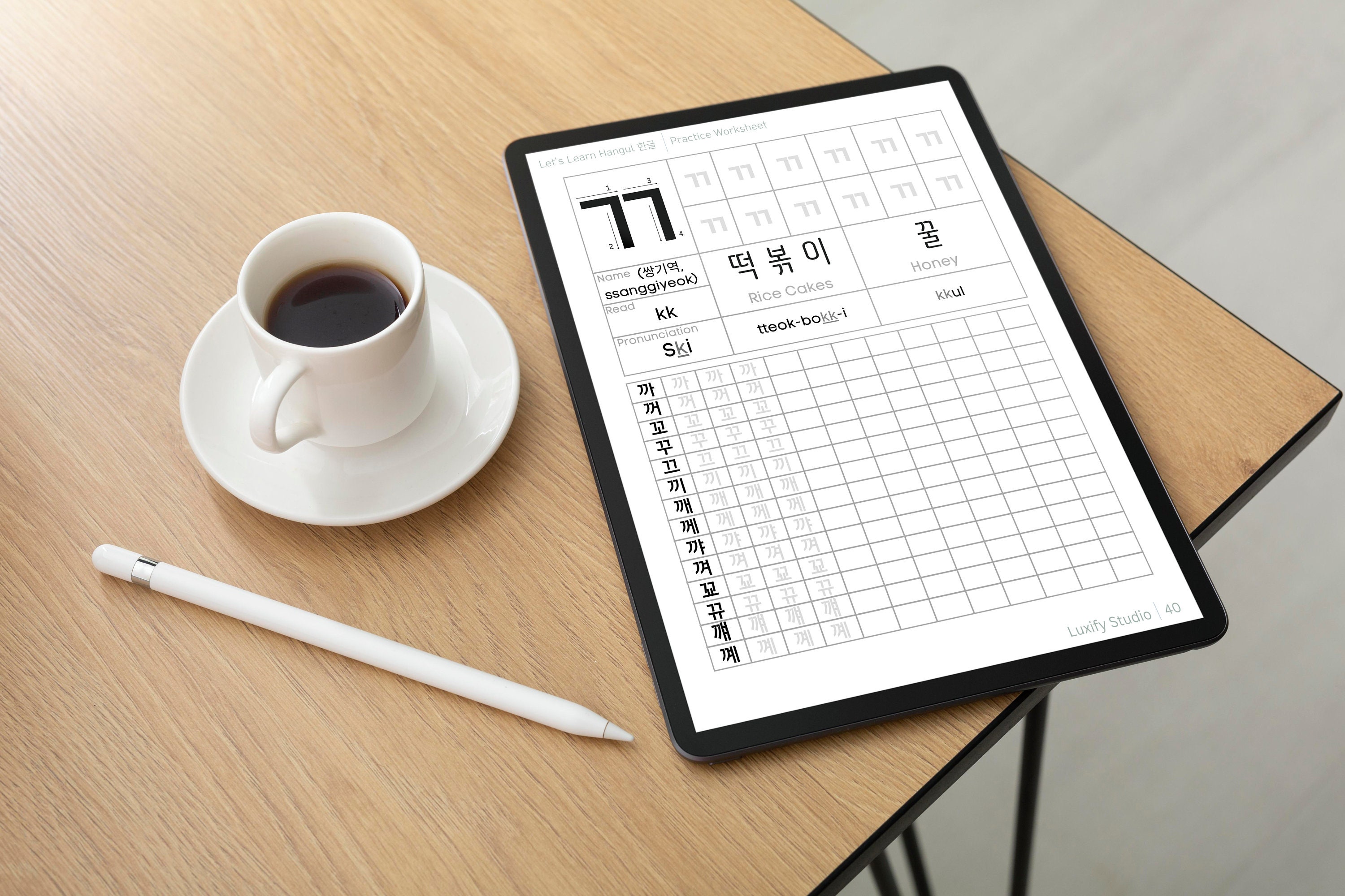 Learn Korean Bundle, Writing Practice Worksheets, Korean Study Pack ...