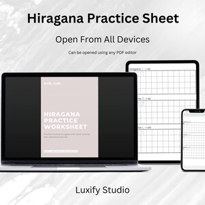 Japanese Hiragana Printables, Hiragana Writing Practice, Learn Japanese ...