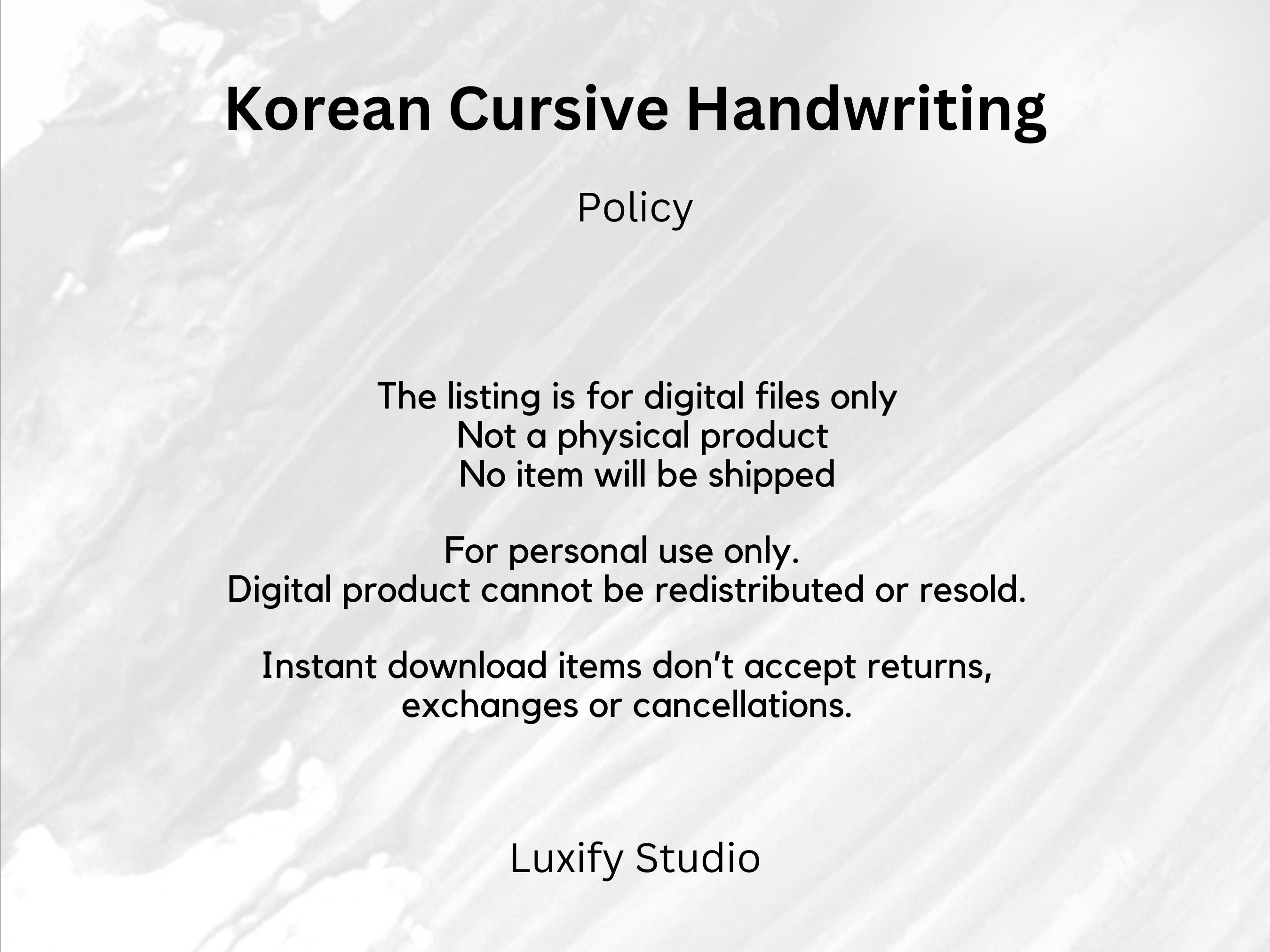 Korean Cursive Handwriting Practice Sheets, Printable Hangul Workbook, Learn Korean, Korean ...