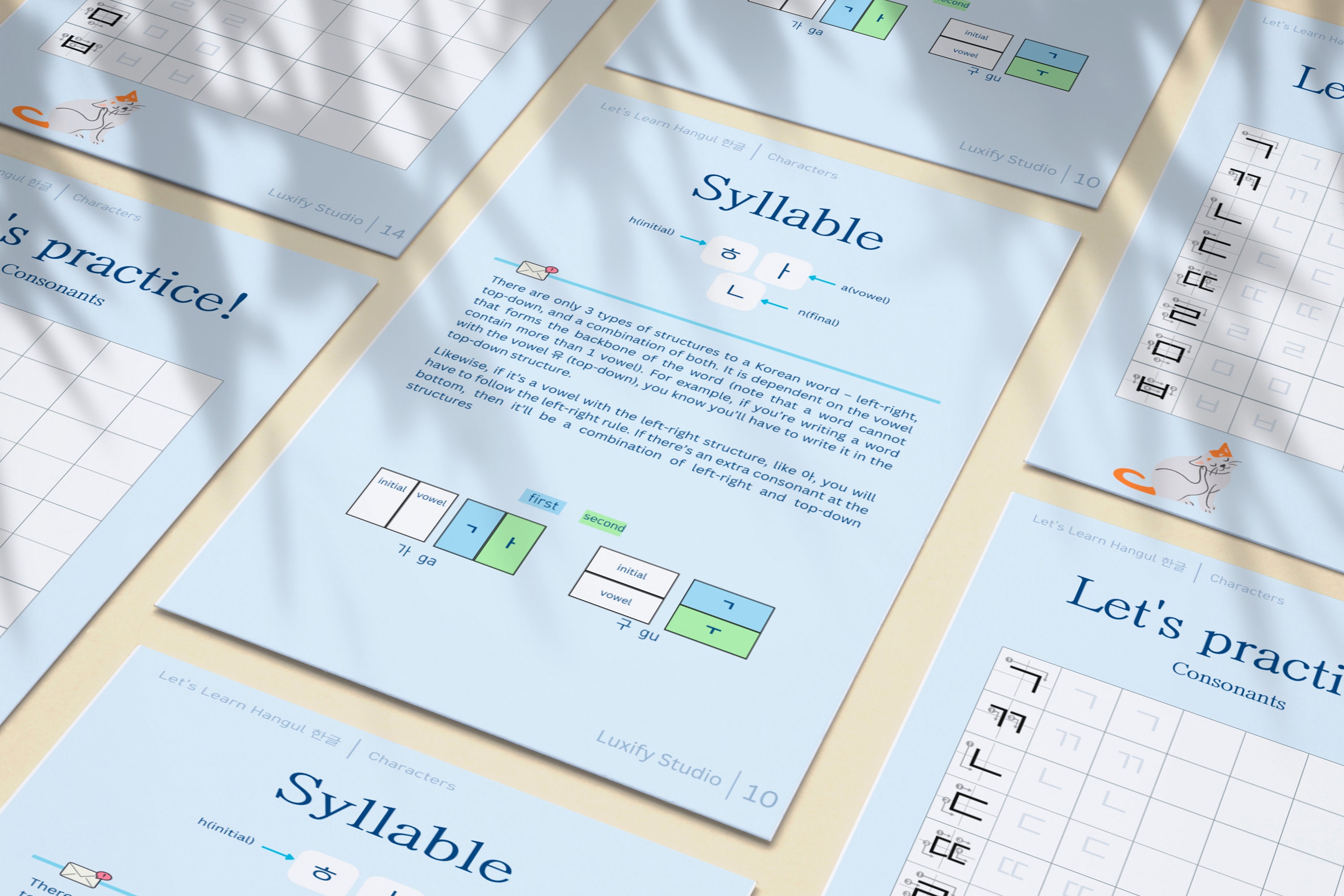 Learn Korean Bundle, Writing Practice Worksheets, Korean Study Pack ...