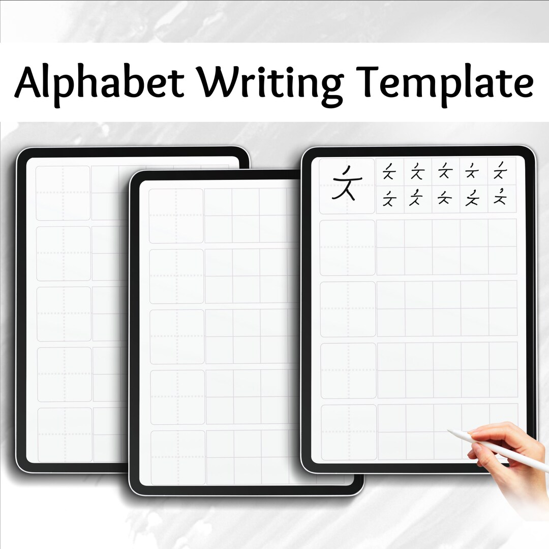 Alphabet Tracing Printable, Writing Practice Sheet, Handwriting ...