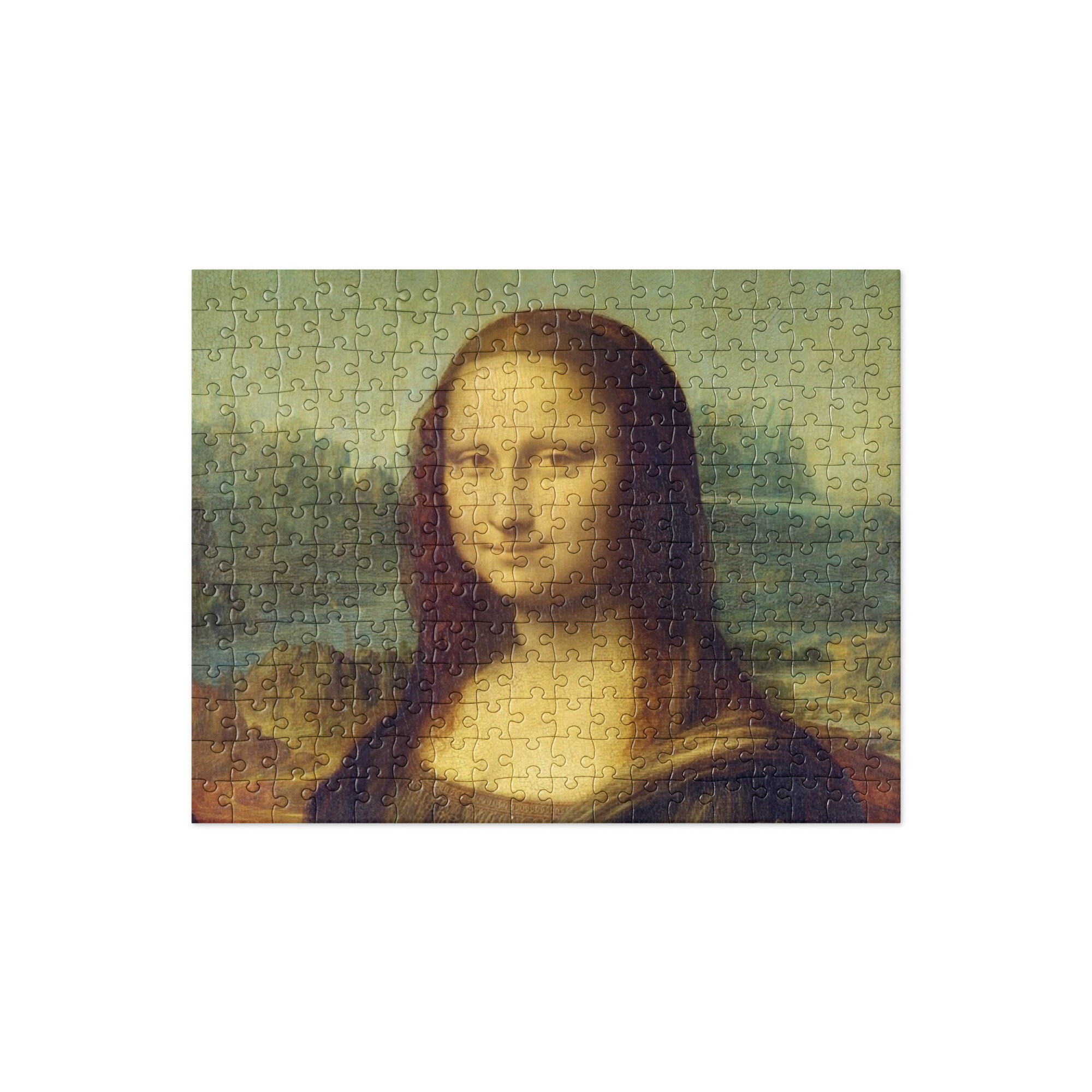 Mona Lisa Jigsaw Puzzle - Etsy