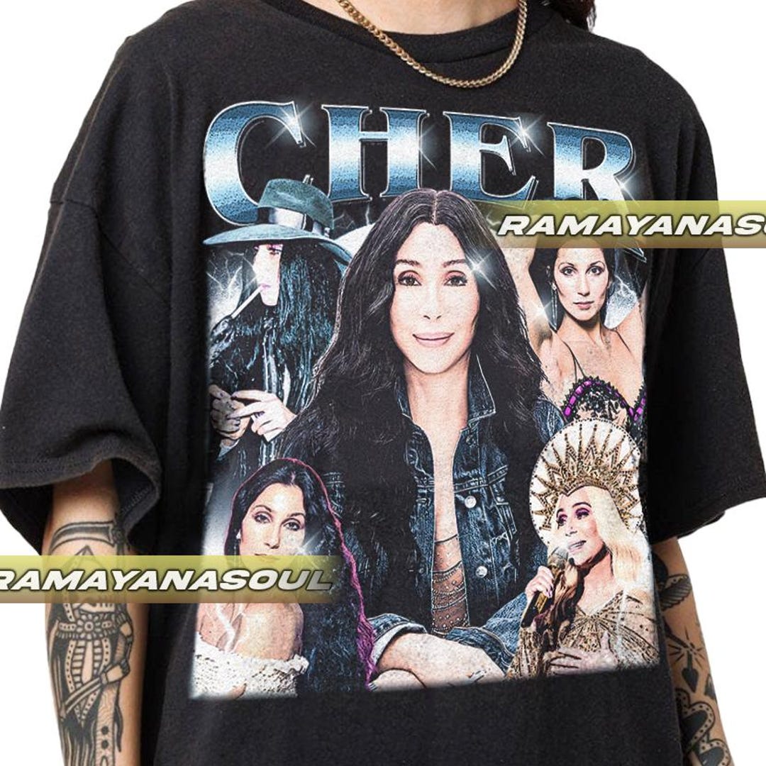 Limited Cher T-shirt, Gift for Him T Shirt, Cher Music Shirt, Unisex ...