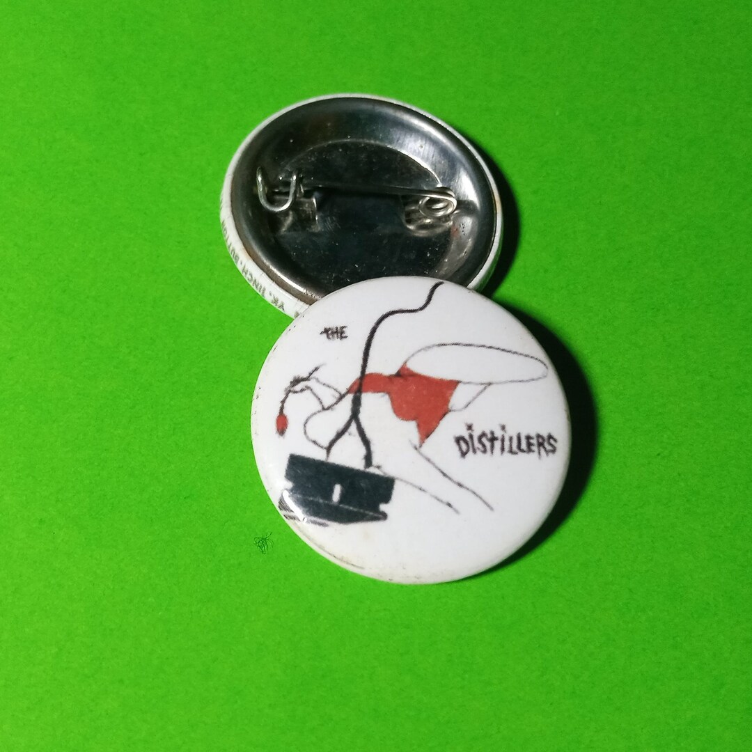BAND LOGO Pins, Distillers Punk Rock Band Pins, Band Pins, Rock Pins ...