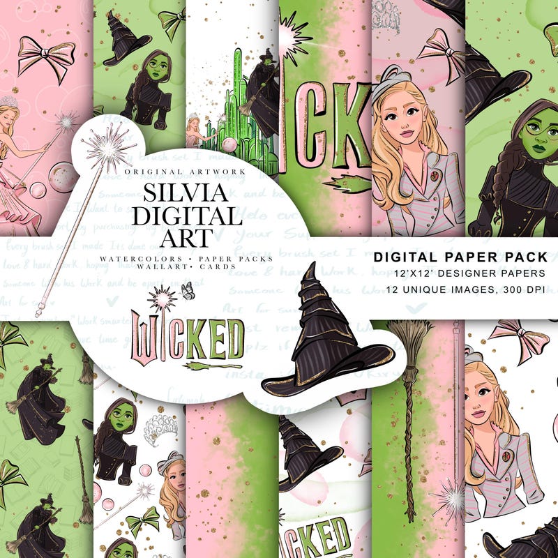 Wicked Digital Wallpaper - Etsy