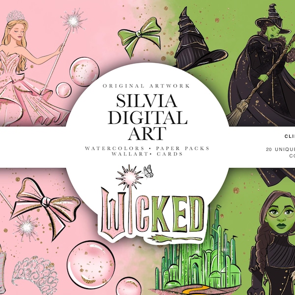 Wicked Silhouettes - Etsy