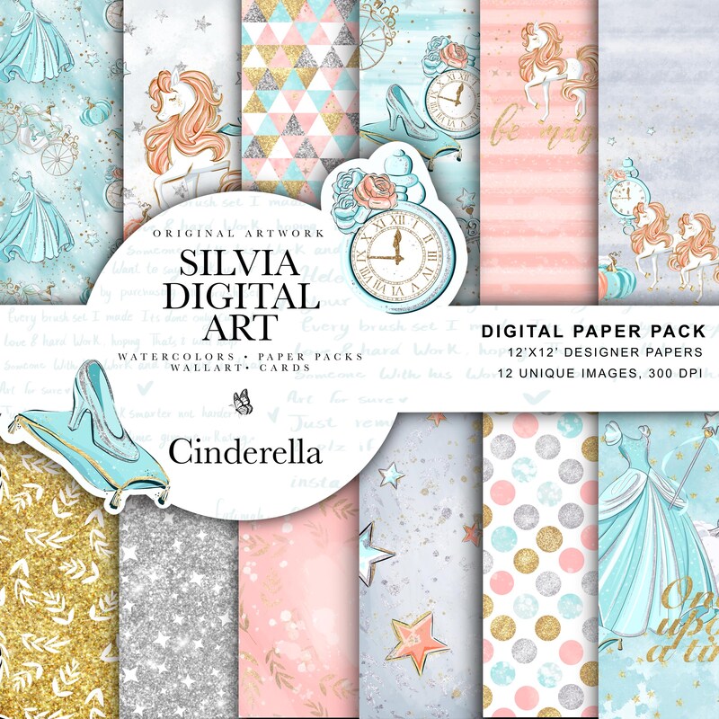 Cinderella Scrapbook - Etsy