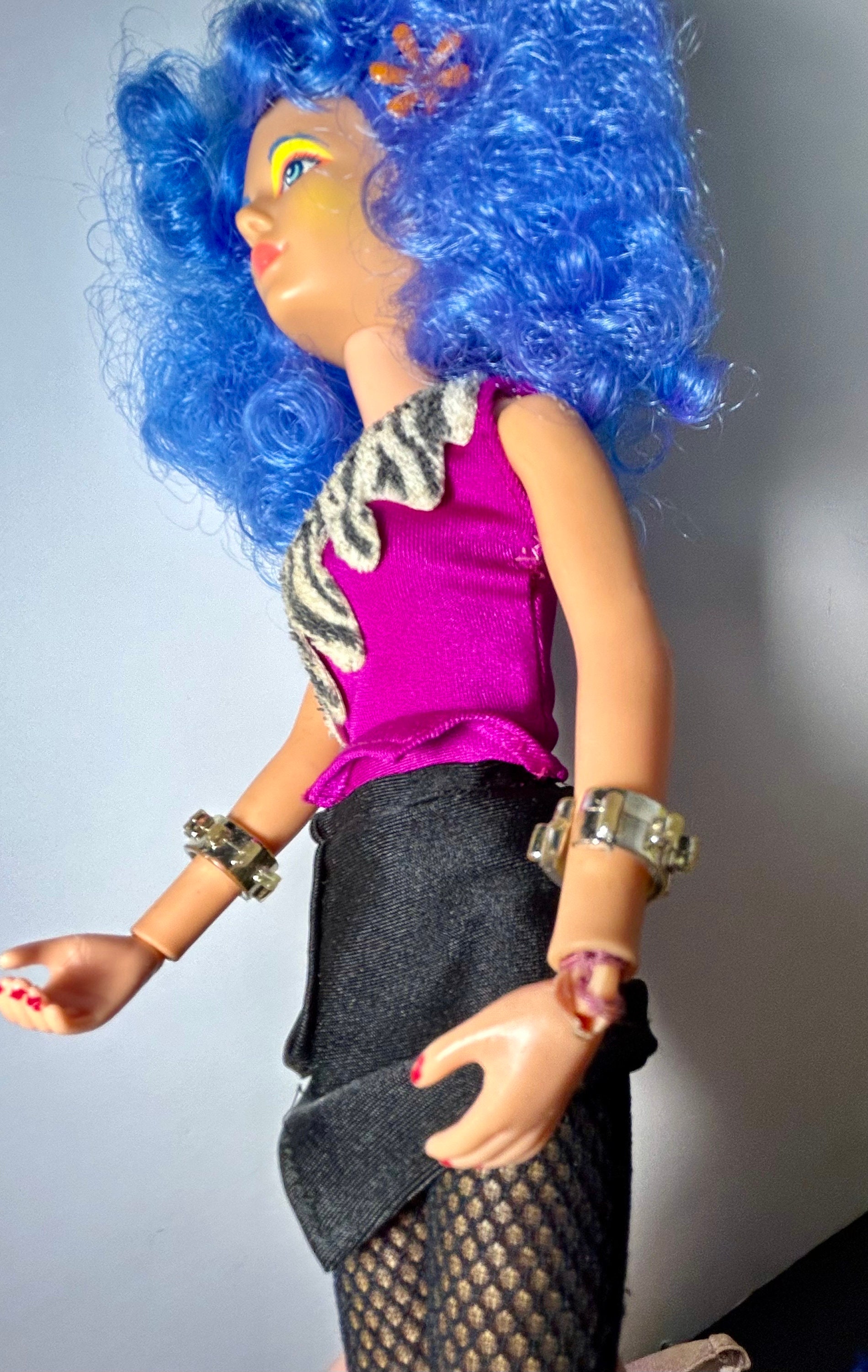 1985 Gold Rush JEM and the Holograms / Misfits Dolls and Accessories ...