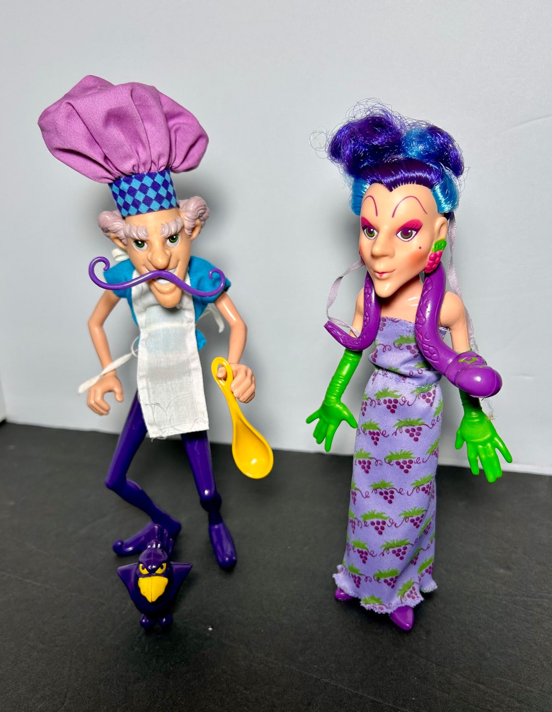 1981 Purple Pie Man and Captain Crackle 1982 Sour Grapes and Dreggs ...