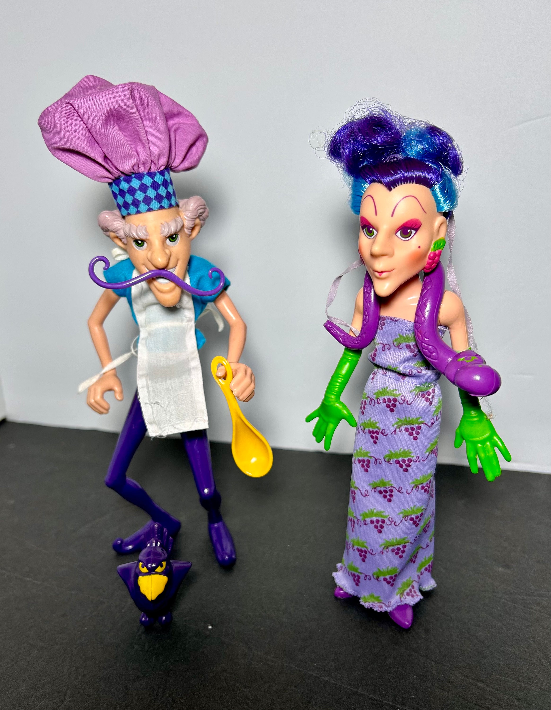 1981 Purple Pie Man and Captain Crackle 1982 Sour Grapes and Dreggs ...