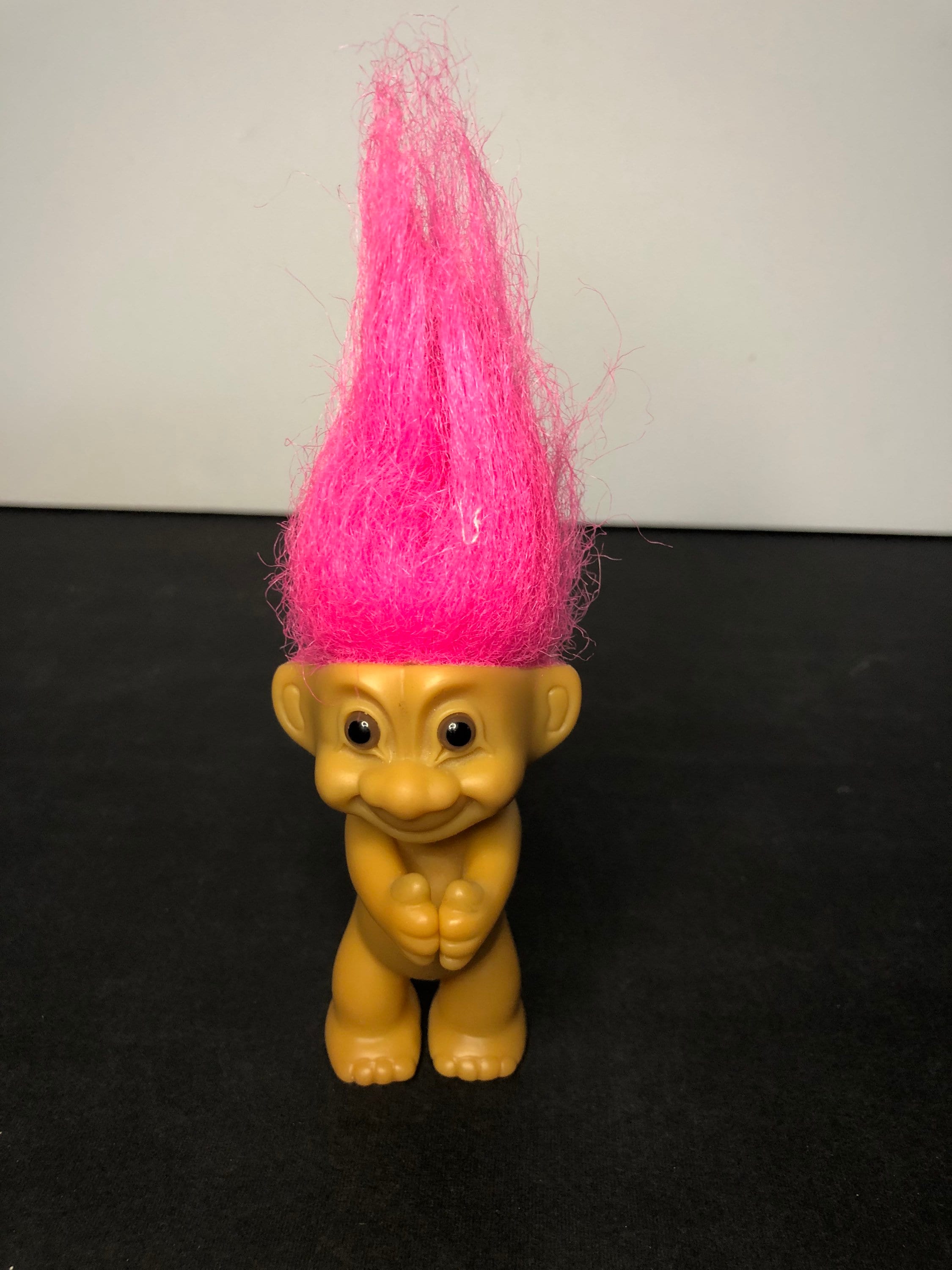 RUSS Treasure Troll Pinch Troll Pink Hair 3 1/2 - Etsy