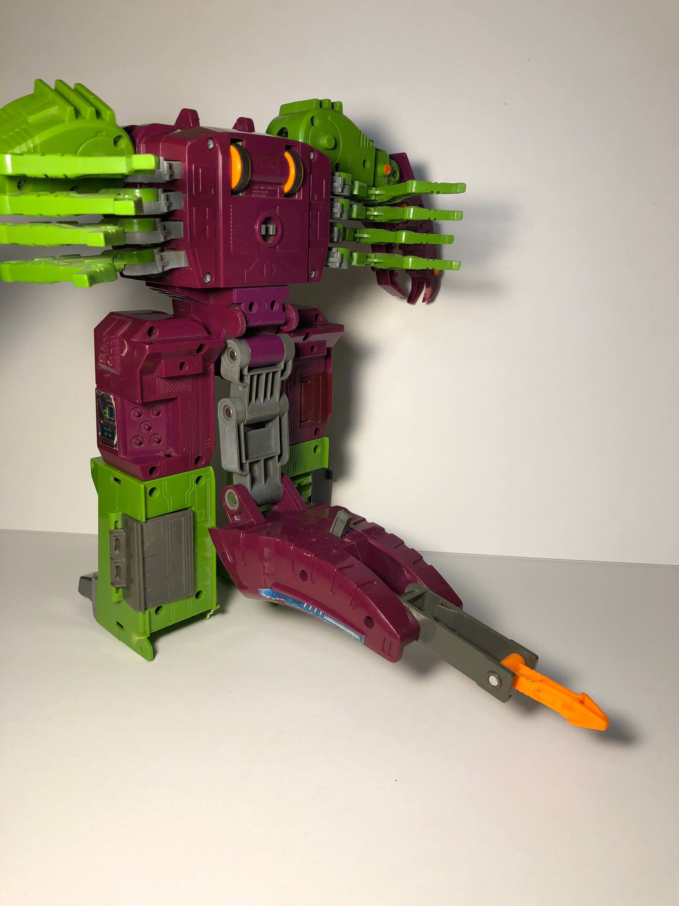 1986 G1 Transformer Scorponok Hasbro Incomplete - Etsy