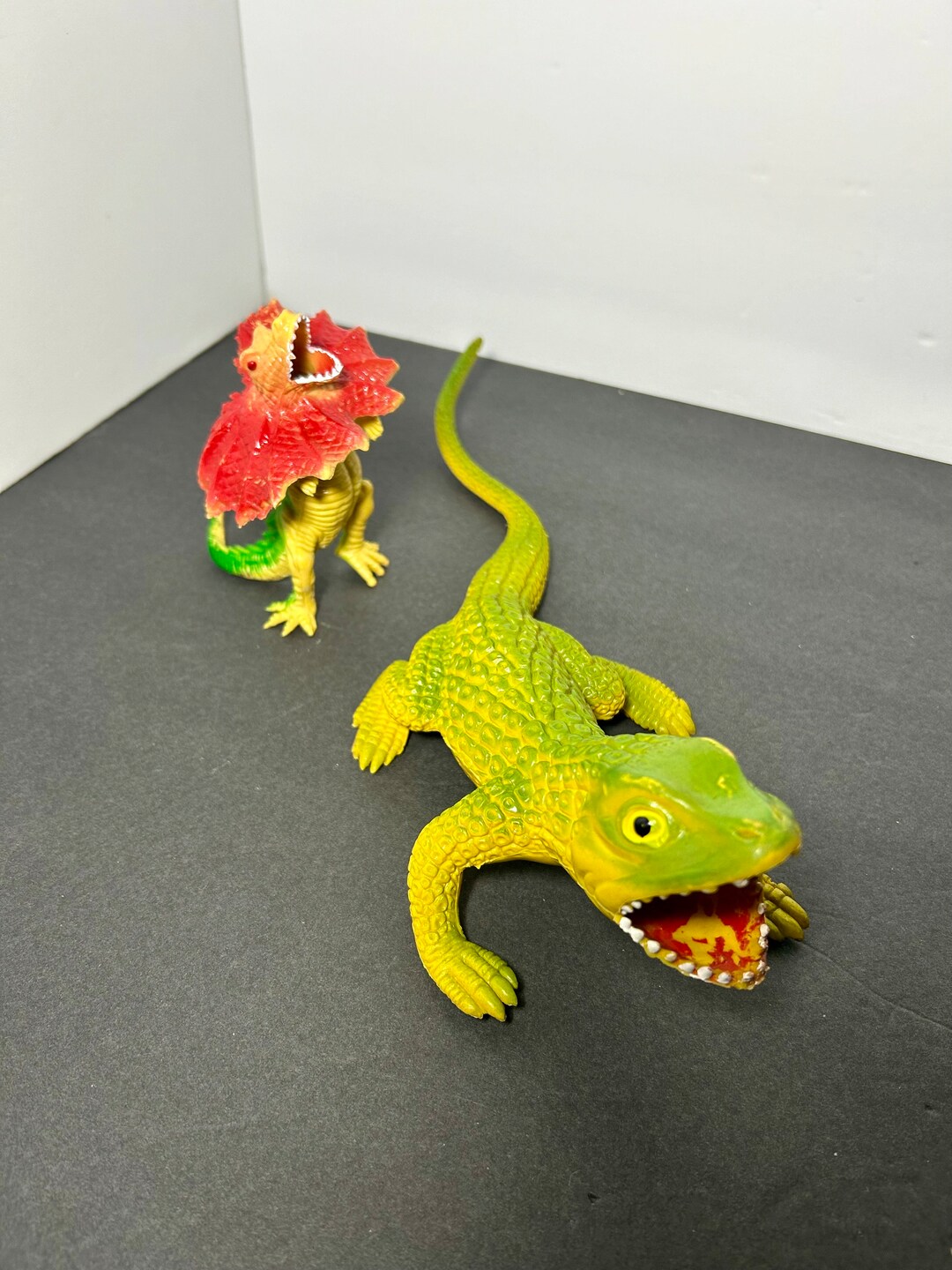 Vintage Plastic Rubber Dinosaur Lizard Lot 90s - Etsy